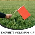 Masteelf 50pcs DIY Handheld Flag Sticks Wooden Flag Sticks Lantern Pole ...