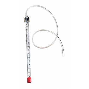 RadonAway 50018 Easy Read Manometer, Red - Walmart.com