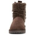 MUK LUKS Women's Laurel Sweater Boot - Walmart.com