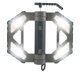 Might-D-Light 10-Watt 400-Lumen Dark Gray Rechargeable Folding LED Work ...