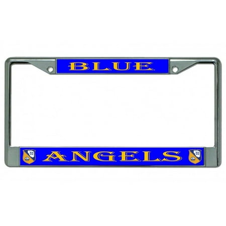 Blue Angels Chrome License Plate Frame | Walmart Canada