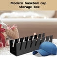 BIMZUC 2‑Pack Acrylic Baseball Cap Stand – Space‑Saving, Multi‑Use Hat ...