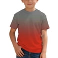 Angala Kids T Shirts Solid Summer Shirts Crew Neck Short Sleeve ...