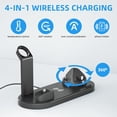InnoMoon 4 in 1 Universal Wireless Charger, Fast Charging for iPhone ...