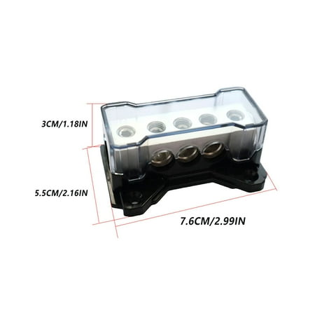 Vehicle Audio Amplifier Distribution Blocks Professional Wear-resistant ...
