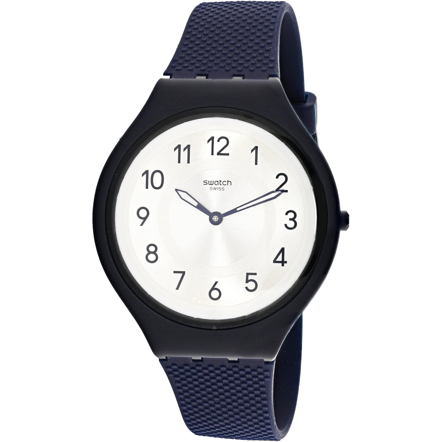 Swatch Skinnight SVUN101 Blue Silicone Japanese Quartz Fashion Watch ...
