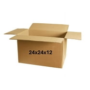 Supplyhut 25-Pack 12x4x4 Corrugated Cardboard Boxes, Brown, Shipping ...
