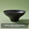 Lazsy No-Hole Planter Pot Vintage Design Ceramic Soilless Bowl High ...