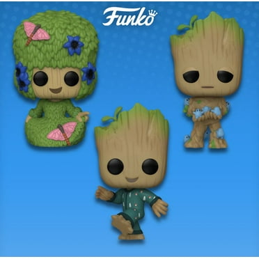 Funko Pop! Marvel: I Am Groot - Groot with Detonator Vinyl Bobblehead ...