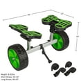 RAD Sportz Kayak Cart - 220lb Capacity Canoe Dolly with Airless Tires ...