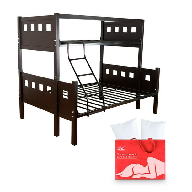 Litera Reyna con almohadas atlas basic | individual- Matrimonial ...