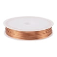 1Roll Copper Wire Round for Jewelry Making Raw(Unplated) 21 Gauge 0.7mm ...