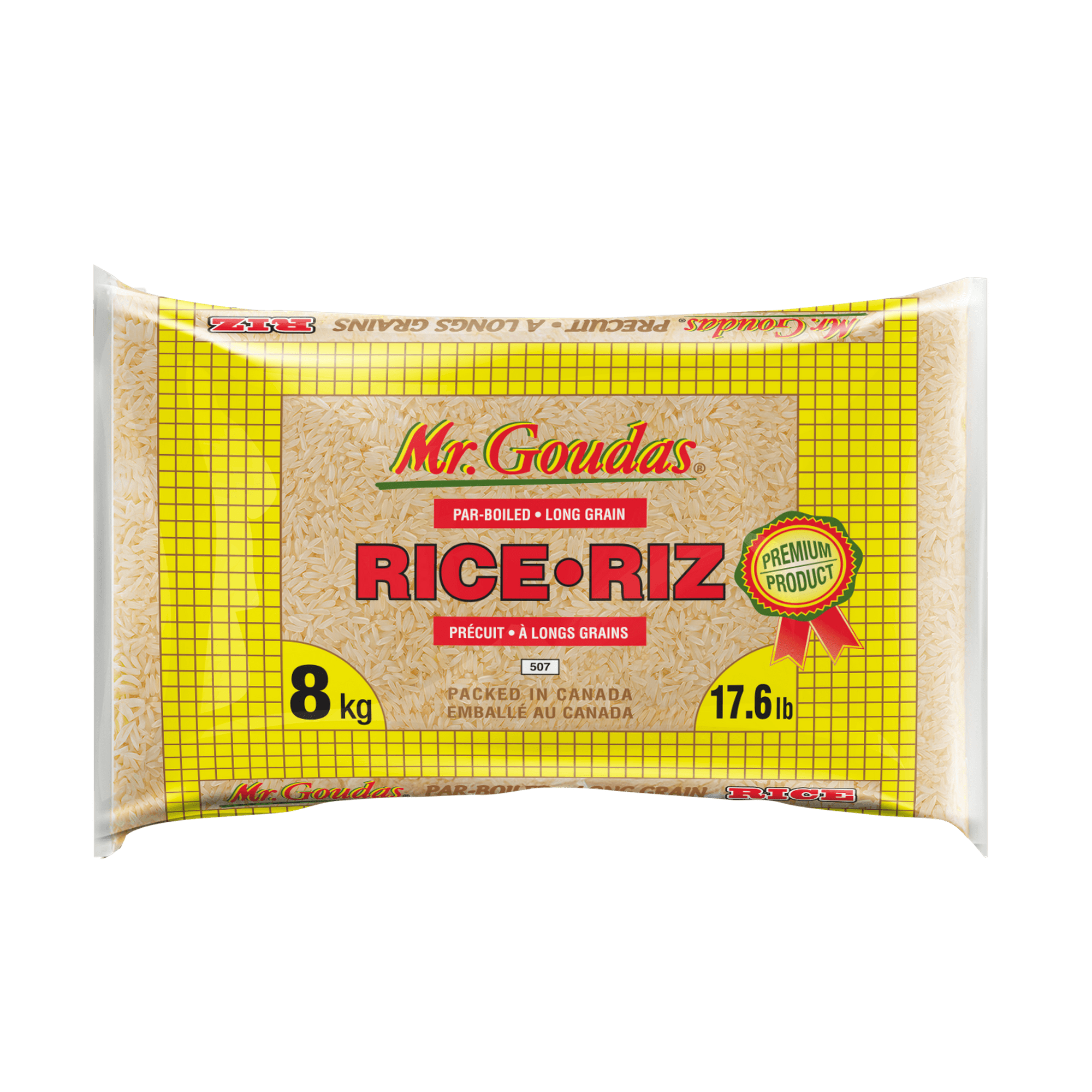 Click here for Mr. Goudas Parboiled Rice 8 Kg prices