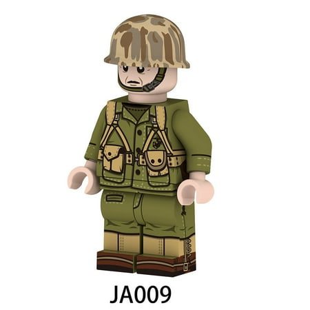 Lego Minifigures JA009-014 Marine Corps, USMC Camouflage Military ...