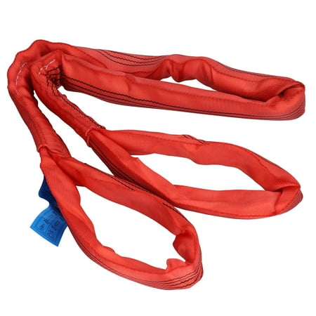 Crane Strap, Red Portable PES 90mm Width 5T Beaing Capacity Lifting ...