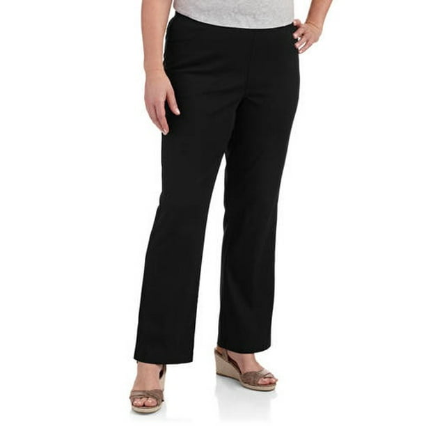 Just My Size - Just My Size Women's Plus Size 4 Pocket Stretch Bootcut ...