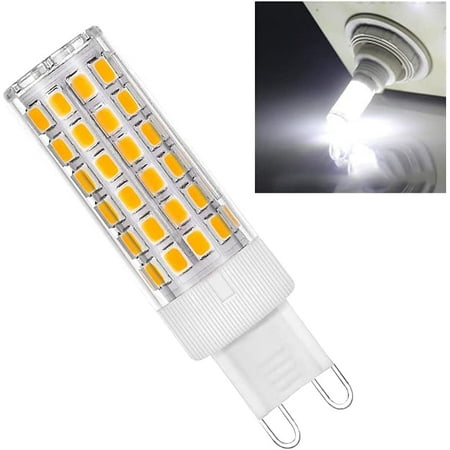 4 Pieces 5.8-6W G9 LED Bulb Cool White 220V G9 LED Socket Energy Saving ...