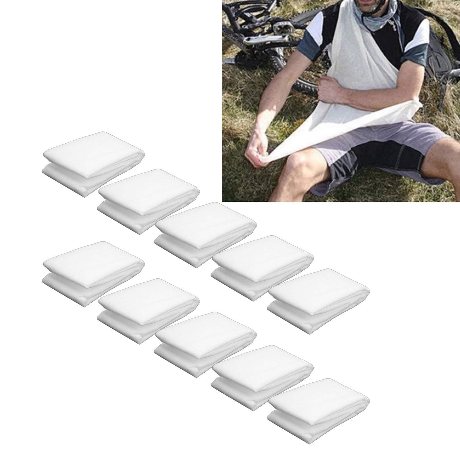 Click here for Spptty Non Woven Triangular Bandages 10pcs Emergen... prices