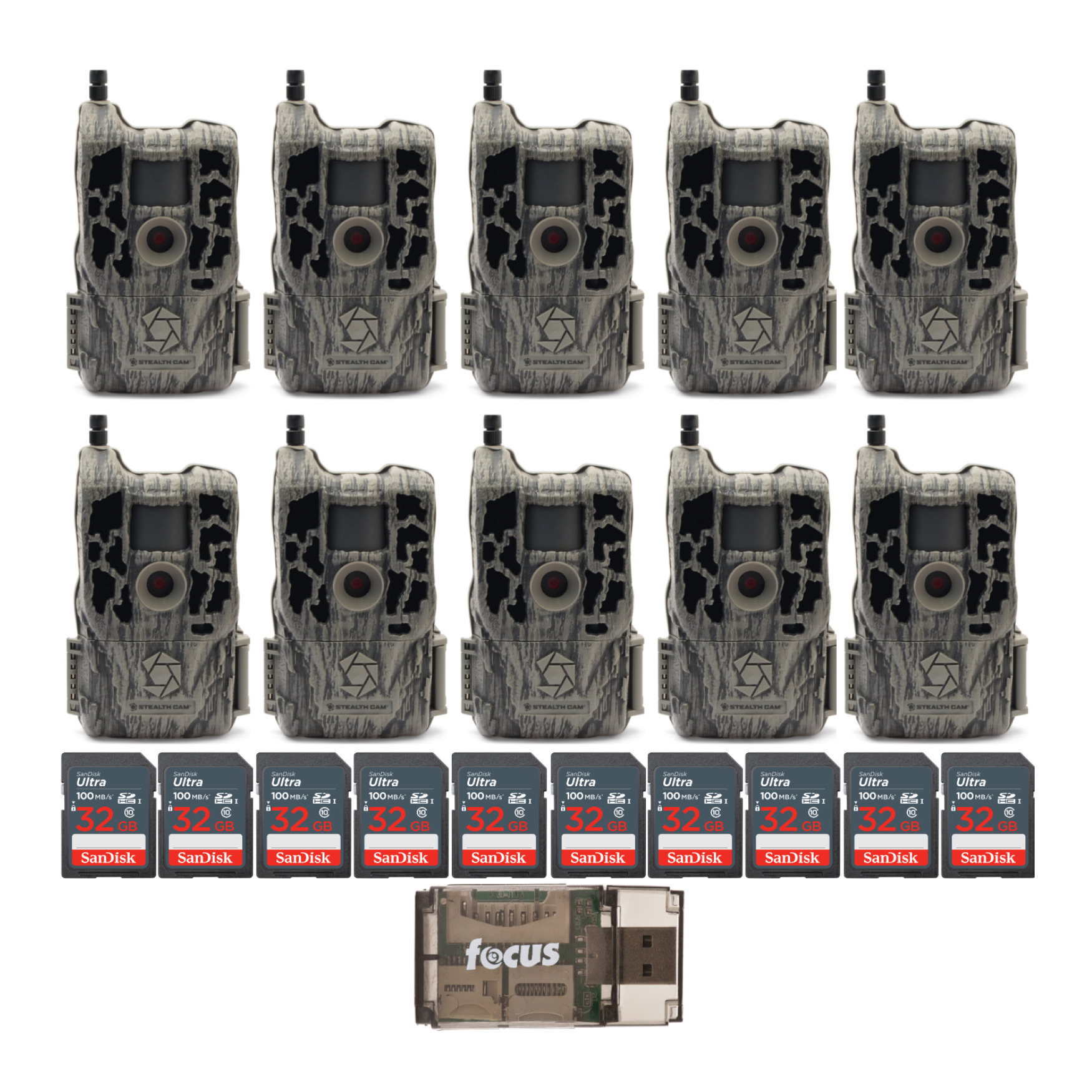 Stealth Cam Reactor 26MP Trail Camera (AT&T) with 32 GB SD Card and ...