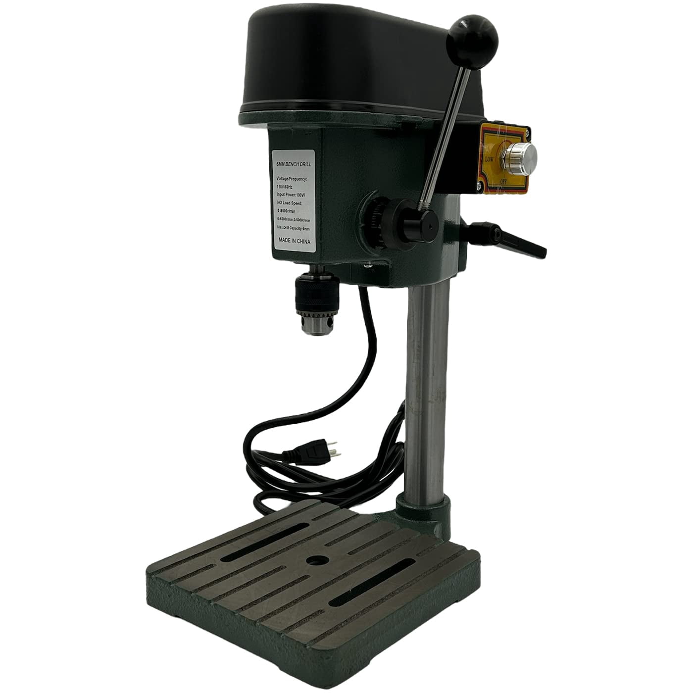Small Benchtop Drill Press, 3 Speed | DRL-300.00 - Walmart.com