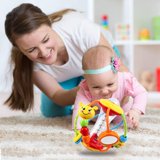 DIANMAIGMC Baby Rattles Toys Set, Infant Grab N Shake Rattle, Sensory ...