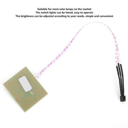 POCREATION Solar Light Circuit Board,Solar Control Panel Module,Lithium ...