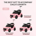 Uenjoy Ride on Toys 3 in 1 Baby Push Car,Baby Toddler Walker&Stroller ...