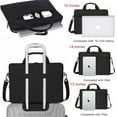 13-15 inch Laptop Case, Laptop Shoulder Bag, Multi-functional Notebook ...