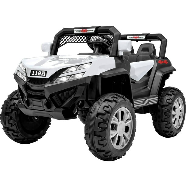 Carro Montable Electrico Little monkey Blanco Buggy Luces | Walmart en ...