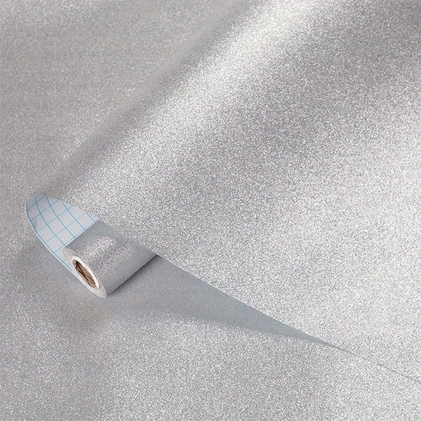 1 Roll, Silvery Golden Glitter Film Instant Sticker, Furniture ...