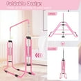 Slsy Folding Gymnastics Bar for Kids, Height Adjustable Junior Training ...