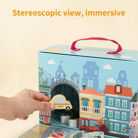 Three-Dimensional Theme Series Building Blocks Architecture Model Set ...