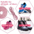 1 Pair of Glitter Rhinestone Rope Sparkly Crystal Shoe Laces String for ...