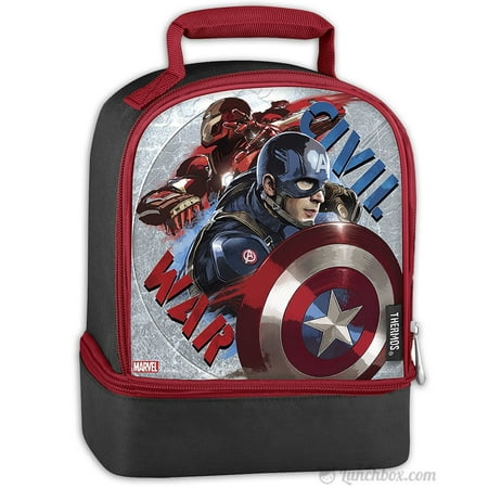 Captain America Insulated Lunch Box - Walmart.com