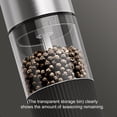 Rechargeable Electric Pepper Salt Grinder Adjustable Coarseness For ...