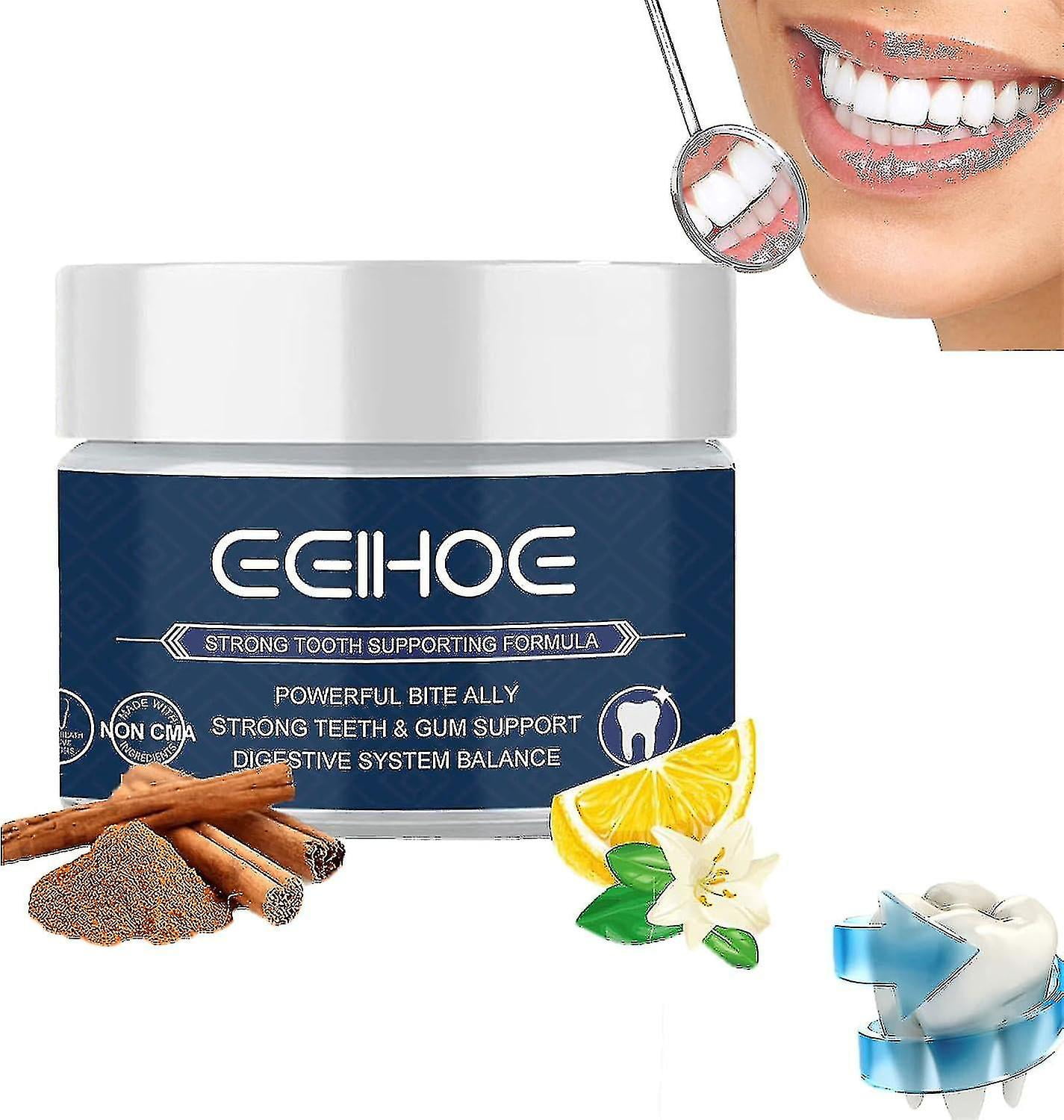 Fortbite Remineralizing Tooth Powder For Healthy Teeth And Gums ...