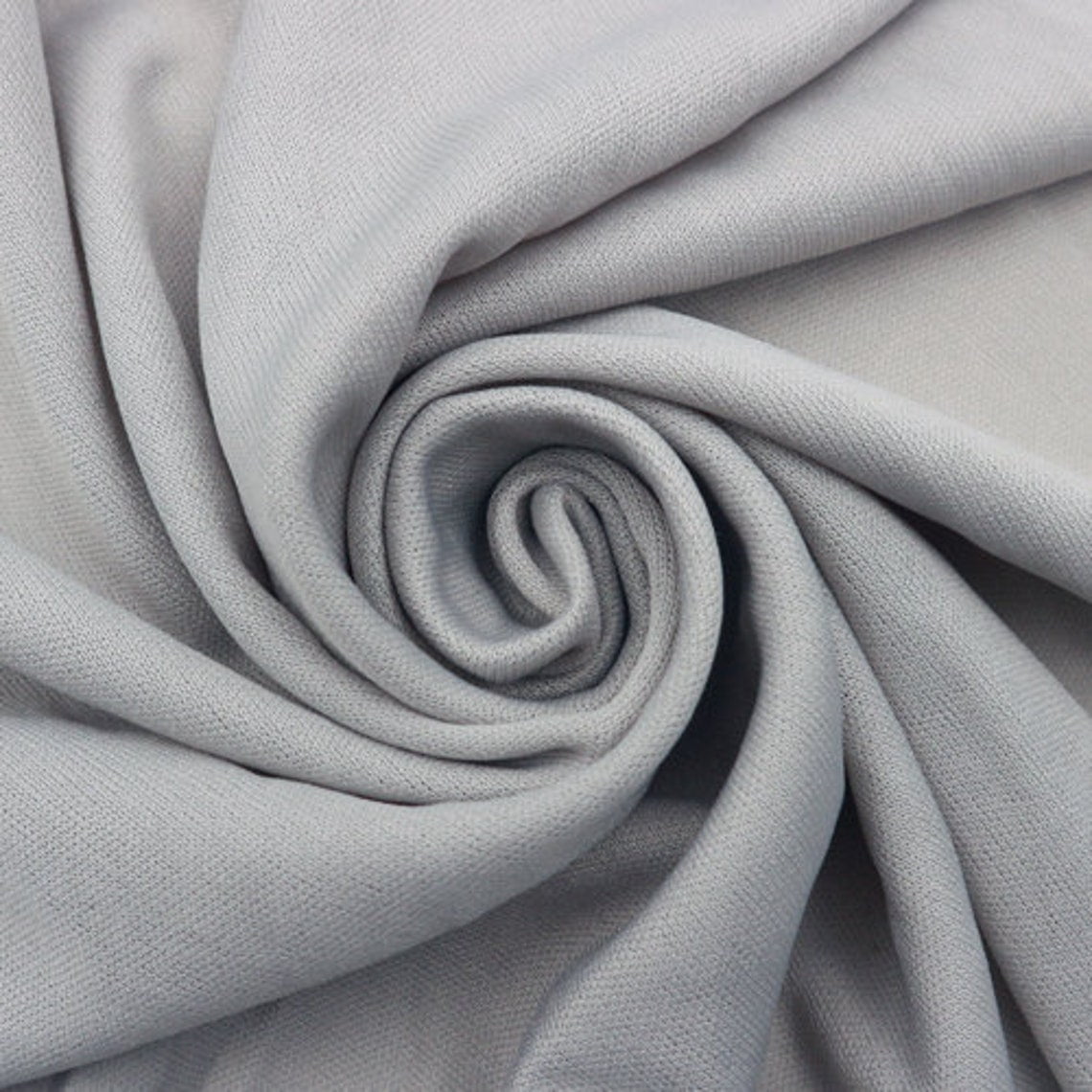 FREE SHIPPING!!! Silver Light #300 60" Wide Interlock Lining Fabric ...