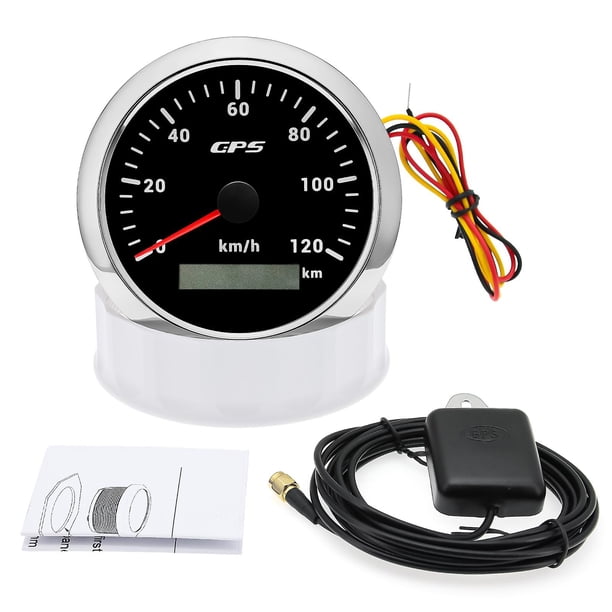 85mm Gps Speedometer For Motorcycle Marine Boat 7 Color Backlight 30 ...