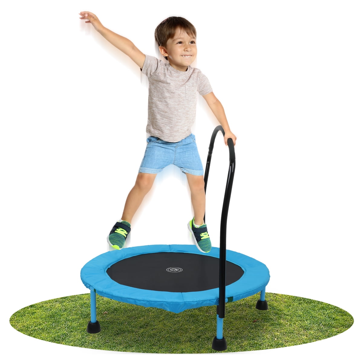 Trampolín Mini Brincolin infantil Gaon Cama Elastica con agarradera y ...