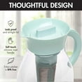 The Big Iced Tea Maker and Infuser, Plastic Beverage Pitcher with Leak ...