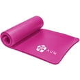 AUM High Density HD Foam Tech Yoga Exercise Mat - 72" x 24" x 1/2 ...