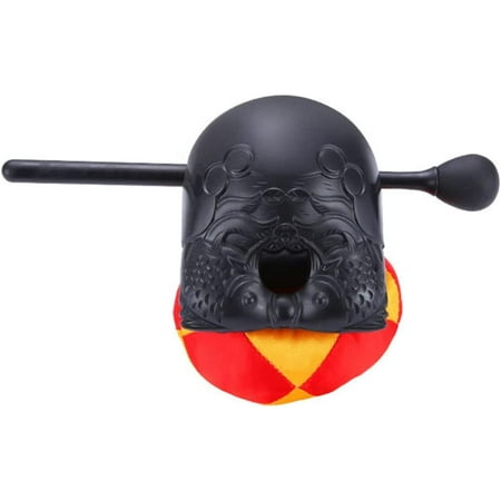 NETSENG Rhythm Blocks Buddha Fish Temple Block Zen Drum with Mallet and ...