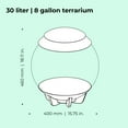 biOrb AIR 30 Terrarium - White, Acrylic - Walmart.com