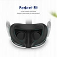 Jnismy VR Headset Eye Cover Sweat Guard Super Soft Breathable Face ...