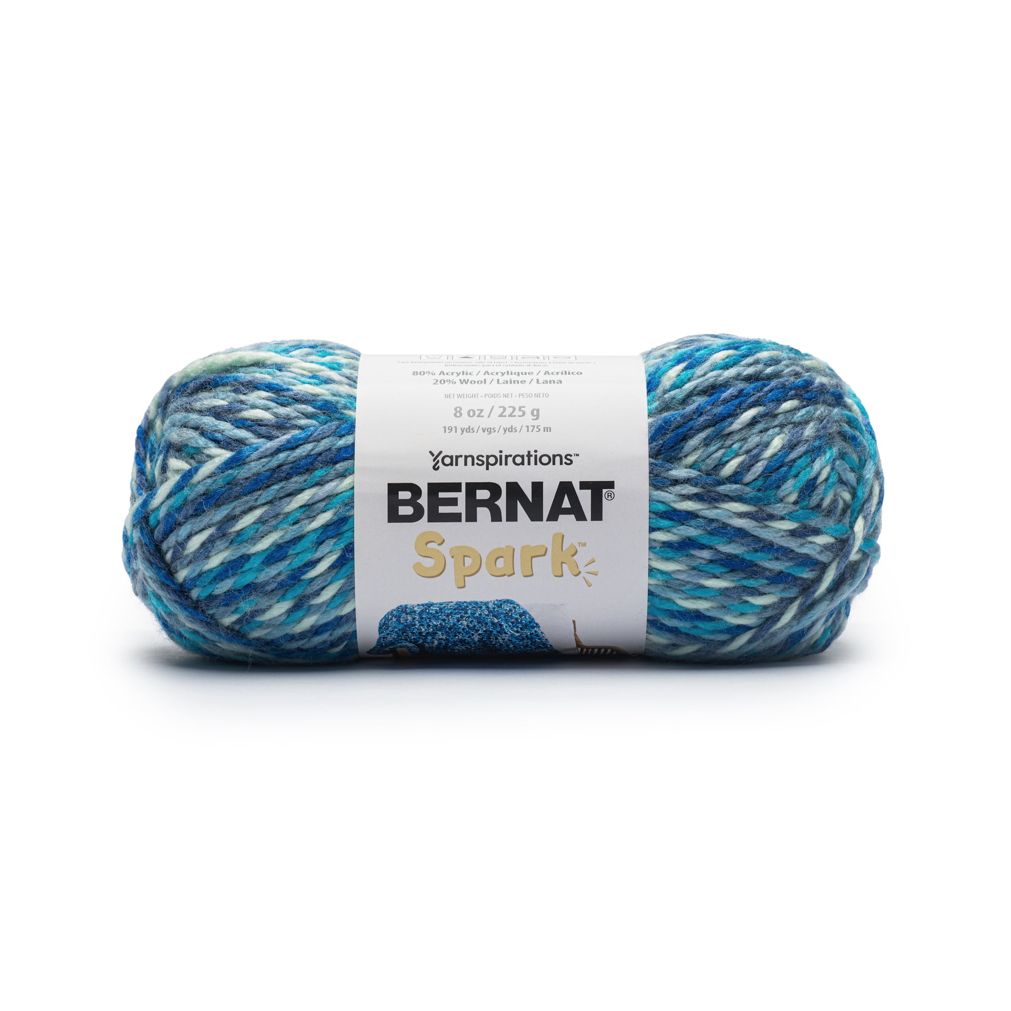 Click here for Bernat Spark #5 Bulky Blend Yarn  Oceana 8oz/225g... prices