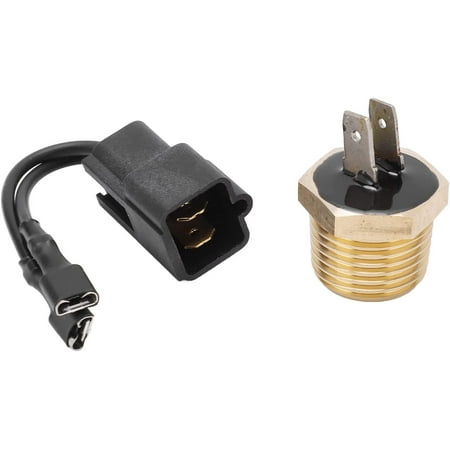 Radiator Fan Thermal Switch Sensor, Thermal Fan Sensor Switch with Plug ...