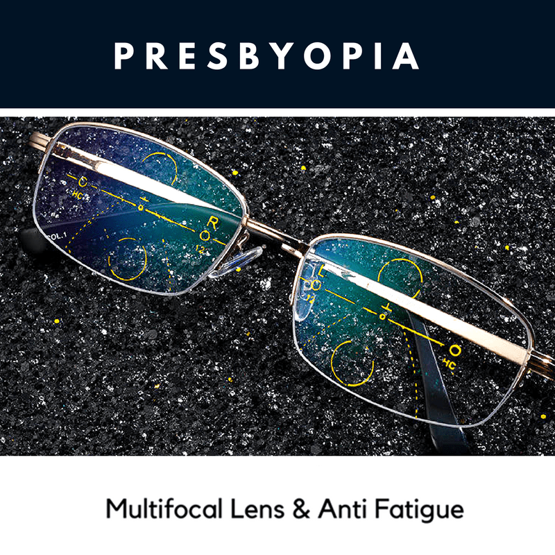 Foldable Intelligent Reading Glasses Progressive Multifocal Lens ...