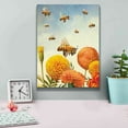 Epic Graffiti '8 Of Fire Bees' by Dan Craig, Canvas Wall Art, 12"x16 ...