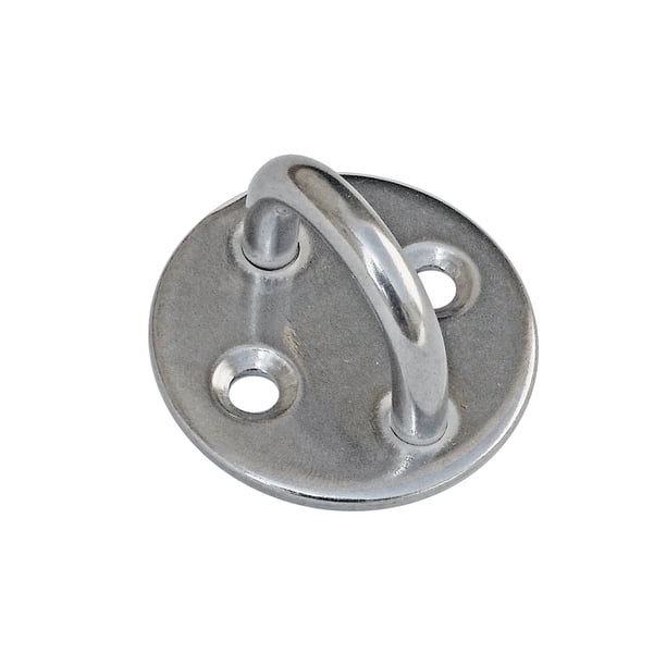 Five Oceans Rigging Round Pad Eye Plate for Boat/RV/Caravan 3/16 inches ...