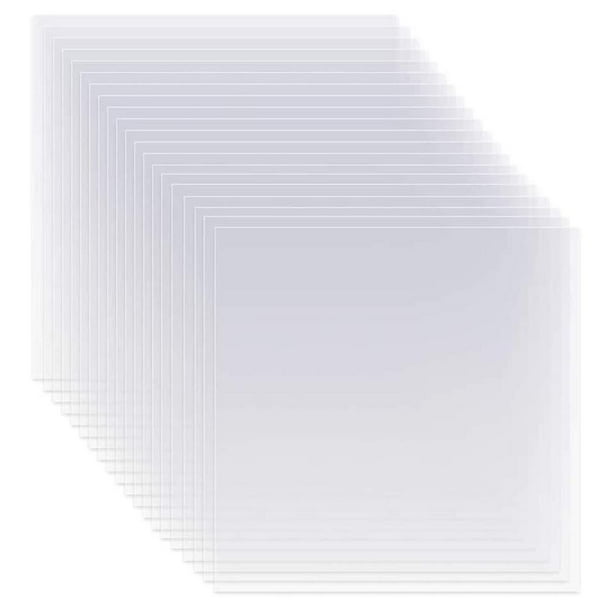 20pcs Clear Mylar Stencil Sheets 12 Inch Blank Stencil Material Sheets ...